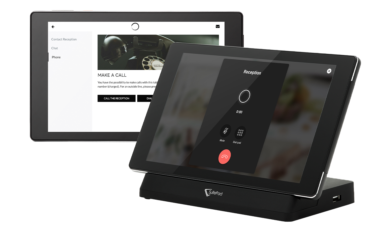 SuitePad In-Room Tablet: Hotel Phone